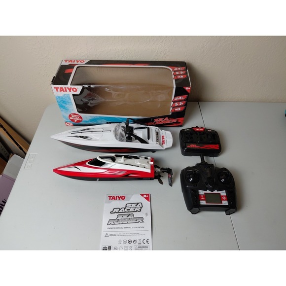 TYCO | Toys | Vintage Taiyo Tyco Rc Remote Control Boat W Box Force ...